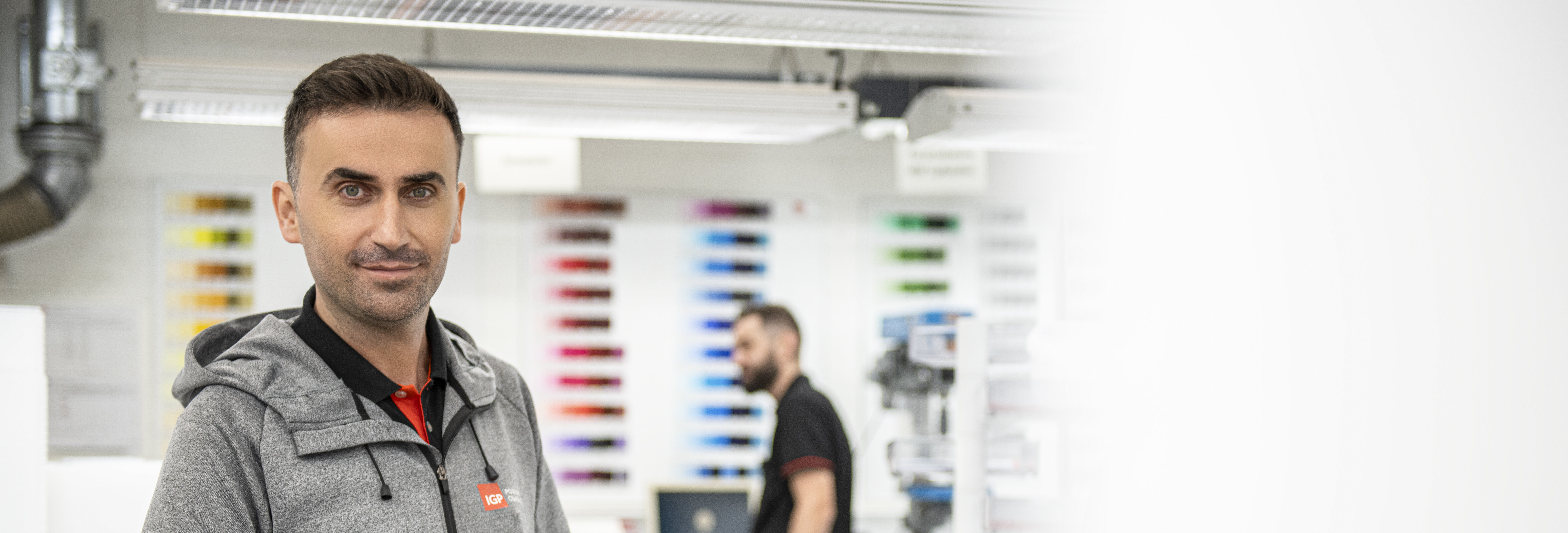 Portrait of Fekri Ibrahimi