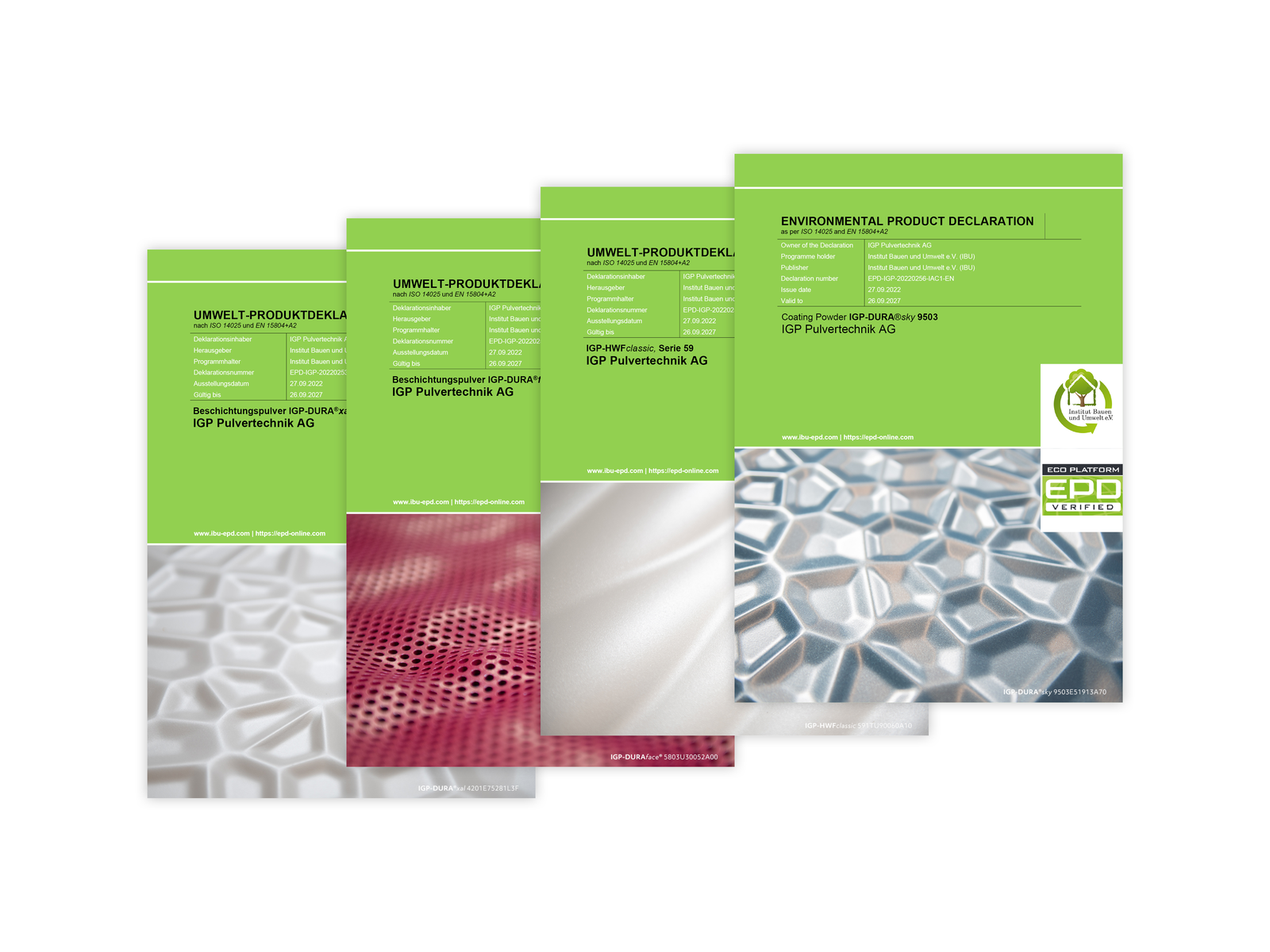 La déclaration environnementale de produit (DEP) fournit des ...