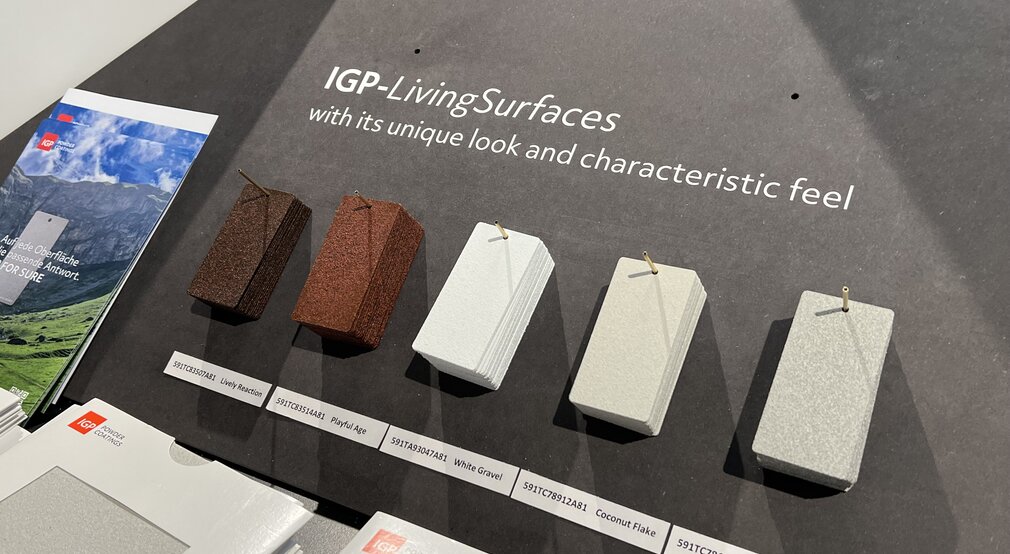 IGP made a splash with LivingSurfaces at architect@work 2023