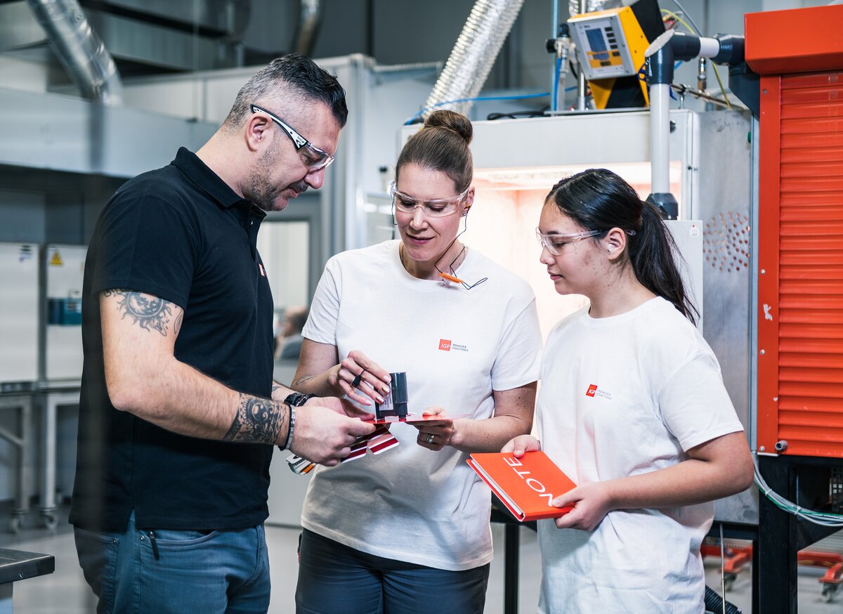 Professional Powder Coating Services | IGP Powder