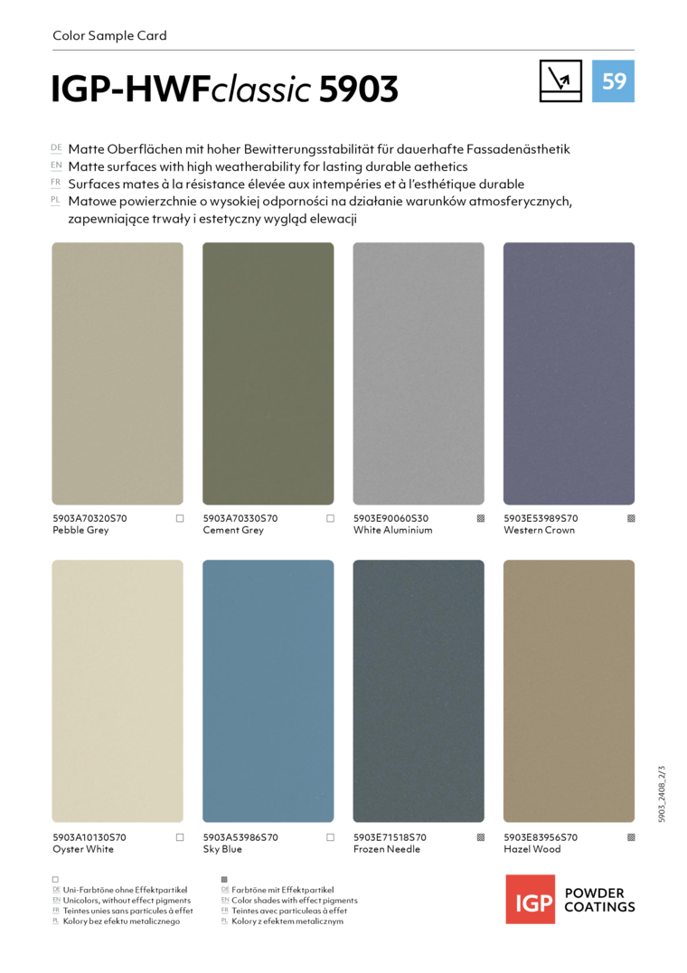 Brochures and Sample Collections